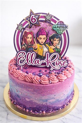 Personalised K-pop Cake Topper - Etsy