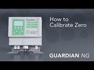 How to calibrate Zero on the Guardian NG
