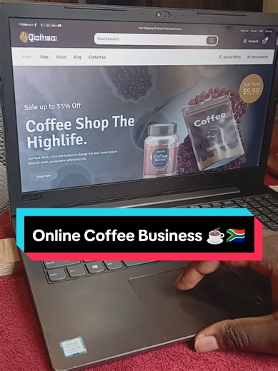 How to start an Online Coffee E-commerce Business in 2026 #ecommerce #fyp #onlinebusiness #cofeetok #Rosebank