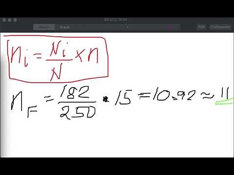 Stratified Random Sampling - Proportional Allocation