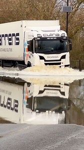 Slash Lane Flooded Again Today… #Scania #HGV #Trucking #Sileby #BarrowUponSoar #Leicestershire #FLOOD #FYP #UK (YouTube: BENGREGERS ☑️🎥) | Bengregers