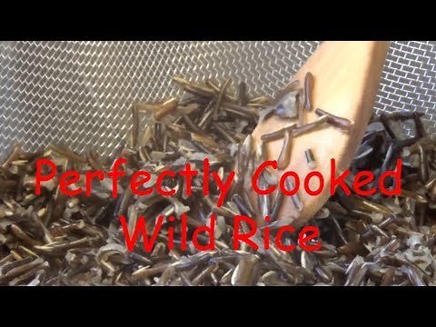Perfectly Cooked Wild Rice
