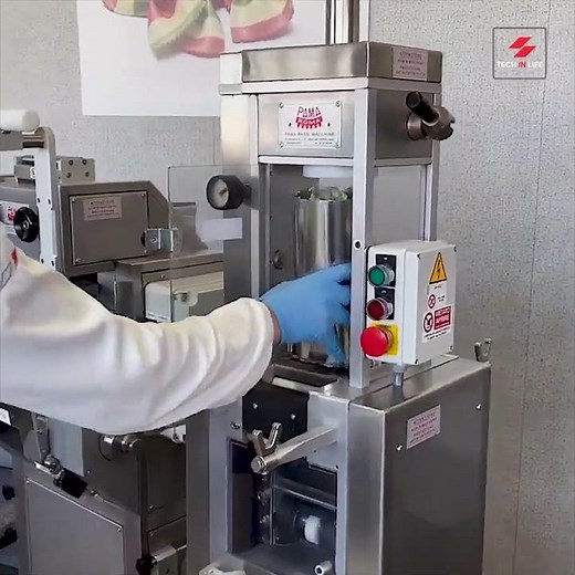 Watch The Amazing Ravioli Maker Machine In Action | How Pasta Is Made In A Food Factory #shorts