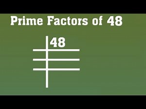 Prime Factors of 48 - Prime Factorization