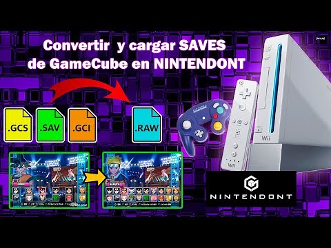 ⚙️Convertir archivos "Saves" de GameCube (GCI - GCS - SAV) en archivo RAW y su uso en Nintendont⚙️