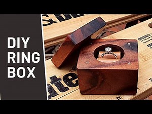 How to make an Engagement Ring Box | DIY Woodworking Project