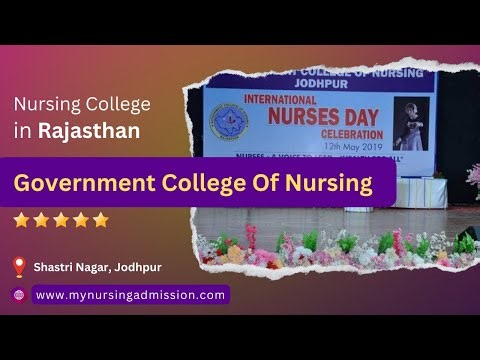 Government College Of Nursing - Jodhpur | Nursing Colleges in Rajasthan | mynursingadmission.com