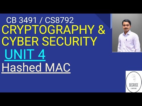 4.7 Hashed Message Authentication Code(HMAC) in Tamil