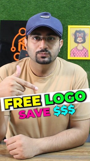 Create logo free with help of AI . . . #logo #logodesign #design #techreel #tech #rooshtech | Roosh Tech