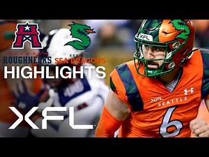 XFL: Houston Roughnecks vs. Seattle Sea Dragons Full Game Highlights