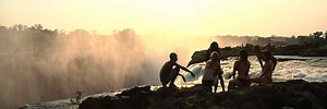 Devil's pool at Victoria Falls