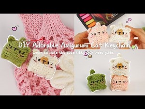 How to Crochet: Tiny Kitten ✧ 🐾 DIY Beginner Amigurumi Pattern ‧₊˚