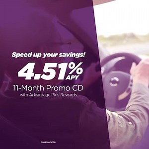 Shift your savings into a higher gear! 🏁 Earn our highest CD rate with an 11-Month Promo Certificate at 4.51% APY with Advantage Plus Rewards. Learn more and start your earning engines today: https://bit.ly/43pHJC2 | Advia Credit Union