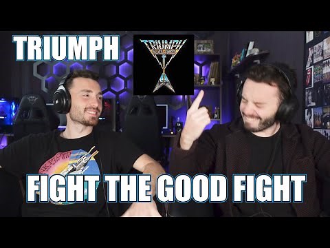 TRIUMPH - FIGHT THE GOOD FIGHT | FIRST TIME REACTION