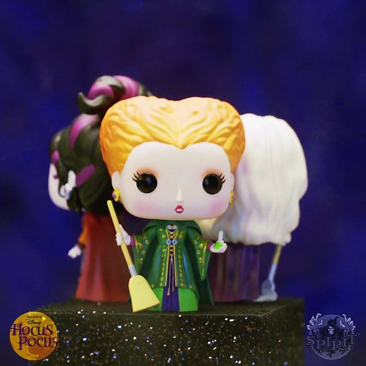 484K views · 12K reactions | Hocus Pocus Pops will put a spell on you! #HocusPocus #SpiritHalloween #Funko Buy Now: https://bit.ly/2mfpwCZ | Spirit Halloween | Facebook