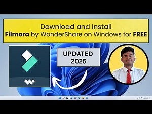 How to Download & Install Filmora by Wondershare (Windows) | Easy Video Editor Download Guide 2025