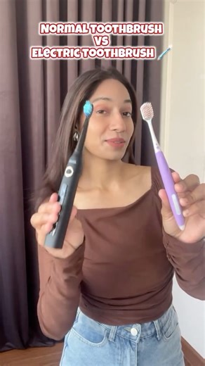 Jyotsana Sharma on Instagram: "For link comment “link” or share this reel in dm 💗 Upgrade your oral care routine with the AGARO Cosmic Plus Sonic Electric Toothbrush. 5 brushing modes, multiple brush heads and long battery life for a powerful yet gentle clean every day😊 . . . #electrictoothbrush #teethcleaningtips #oralcare #oralcaretools #agaro"