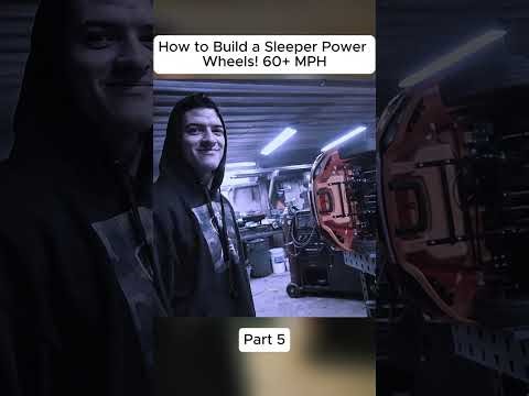How to Build a Sleeper Power Wheels! 😱⚡ 60+ MPH | Part 5 | Workshop