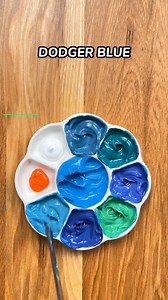 The Prettiest CALLED SKY BLUE - Amazing Colormixing #colormixing #satisfying | DIY Idea Satisfying
