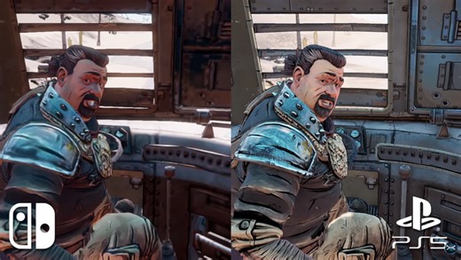 Borderlands 3 'Switch Vs. PS5' comparison
