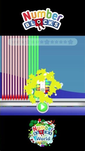 Counting and Learning in Numberblocks World | Kids Math Fun #shorts