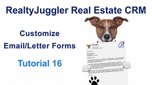 16 - Customizing Mail Forms using RealtyJuggler Real Estate Software
