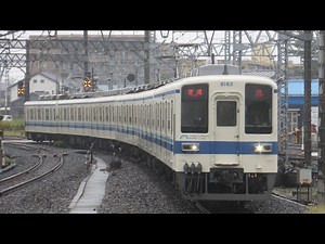東武 8162F 普通/柏行 春日部駅7番線到着 2025/10/11