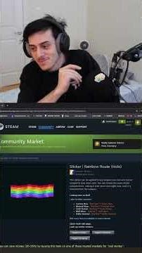 Arrow on the Rainbow Route Sticker Situation #arrowcs #cs2 #counterstrike #twitch #gaming