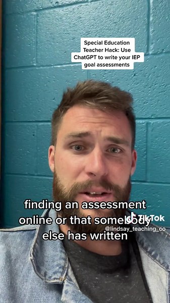Special Education Teacher Hack: Use ChatGPT to Write IEP Goal Assessments