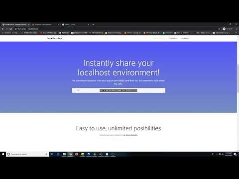 Best localhost tunnel | No port forwarding needed | Free with your own domain