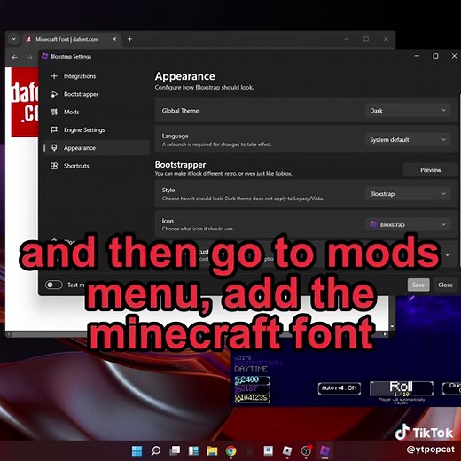 Cómo instalar la fuente de Minecraft