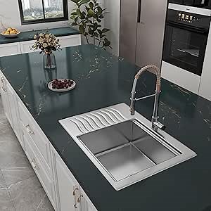 YENHOME Countertop Self Adhesive Covering 17.7"X200" Peel and Stick Countertops Contact Paper Waterproof Marble Contact Paper for Countertops Self Adhesive Marble Wallpaper Peel and Stick for Kitchen