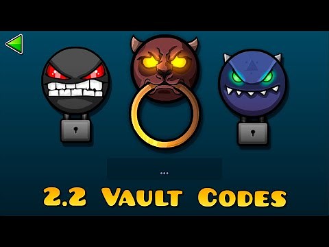UNLOCK THE NEW 5 HIDDEN ICONS FROM GEOMETRY DASH 2.2