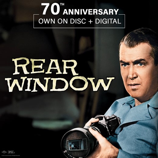 32K views · 1.7K reactions | Happy 70th Anniversary, Rear Window! #70thanniversary https://www.uphe.com/movies/rear-window | Alfred Hitchcock | Facebook