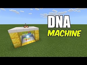 How to Make a DNA Machine in Minecraft ( Bedrock , Java , MCPE , Xbox , Ps4 )