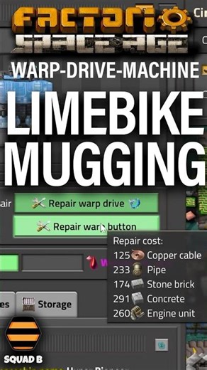 Fixing my Knob - Warp Drive Machine Mod - #factorio