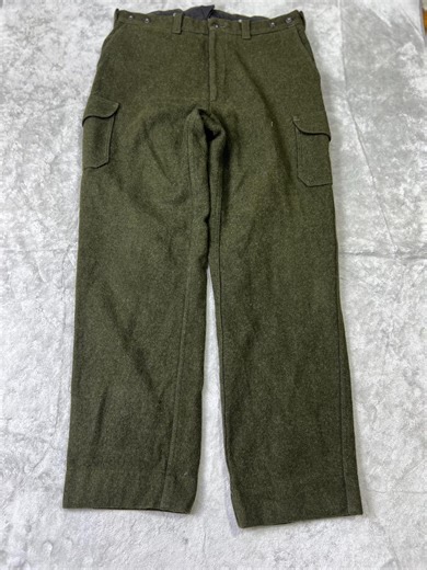 Vintage Filson Mackinaw Wool Cargo Pants: Forest Green, Made in USA - Etsy