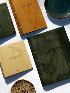 Wooden Menu Cover – Custom Engraved – Rustic or Modern Style for Restaurants & Cafés - Etsy