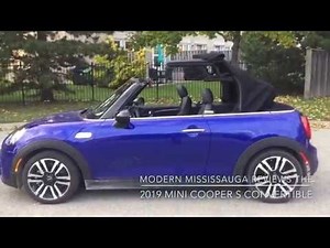 The 2019 Mini Cooper S Convertible opens up a ton of fun