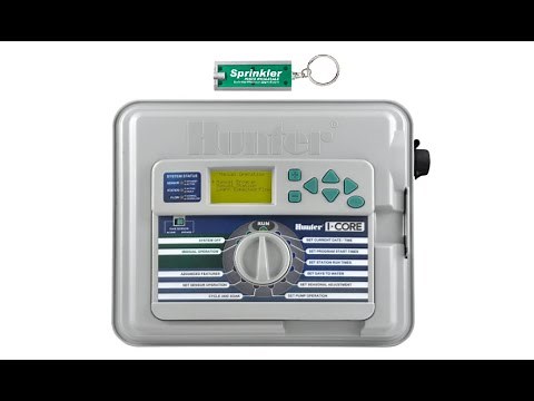 Hunter I-Core IC-600PL 6 Station Irrigation Controller 120V 230V 240V - Overview