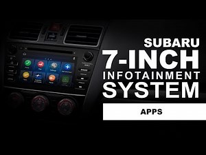 Subaru How-To Guide: 7-inch Infotainment System - APPS