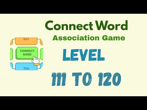 Connect Word Level 111 - 120 Answer | Connect Word Puzzle Game Solutions 🧠✨ | Mini Boss