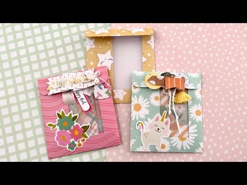6x6 Paper | Vellum Window Envelope | TUTORIAL - Any papers, w/without Scoreboard