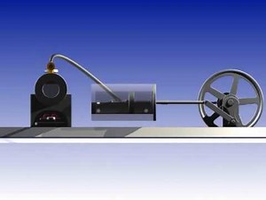 NEW 3D Animation Steam Engine Dampfmotor Inventor Pro 2010