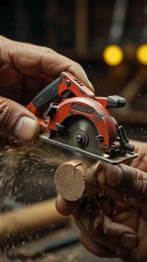 Mini Circular Saw Cutting Wood 😱 | Mini Power Tools | Satisfying Wood Cutting