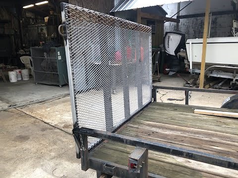 Another DIY Trailer loading ramp, only better.