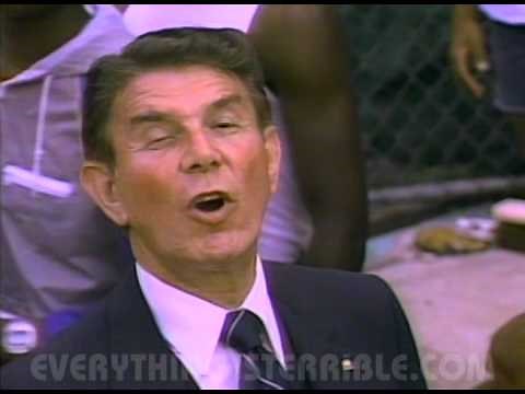 Rappin' Ronnie Reagan!