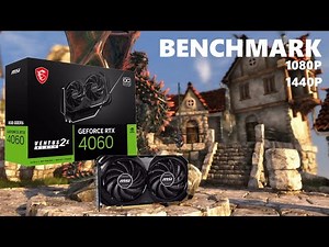 RTX 4060 Unigine Heaven Benchmark 4.0 (MSI RTX 4060) 1080p/1440p