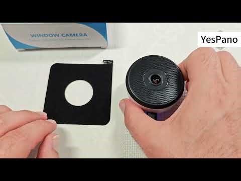 How to Install a Camera on a Window-YesPano3MP 2K Window Security Camera-Y661