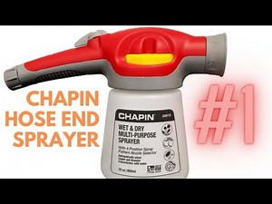 Chapin Hose End Sprayer. Better Than Ortho?